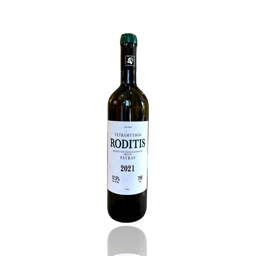 Vin blanc Tetramythos Roditis Bio 75cl – kipiadi
