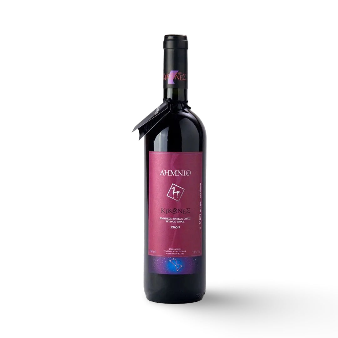 Vin rouge Kikones Limnio de Thrace 75cl – kipiadi